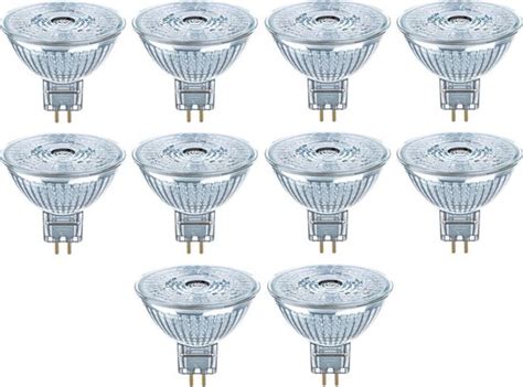 10 Stuks Osram Led Mr16 3 4w 2700k 12v Gu5 3 Dimbaar 230lm