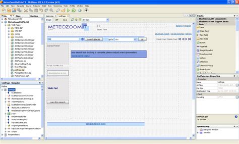 netbeans ide 6 0 information