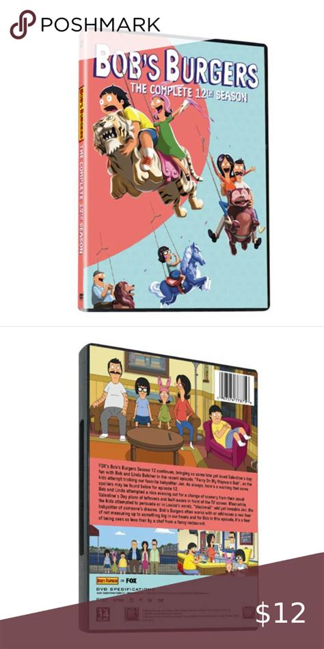 Bobs Burgers The Complete Season 12 New Dvd Box Set Sealed Season 12