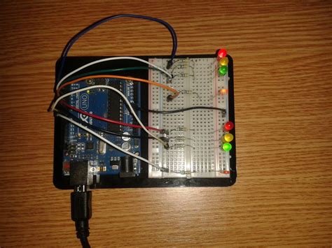 arduino traffic light controller system