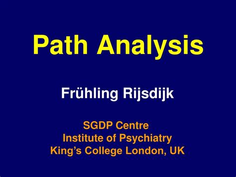 Ppt Path Analysis Powerpoint Presentation Free Download Id 6672215