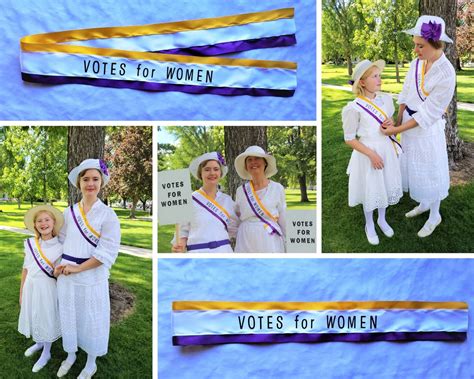 Diy Suffragette Sashes Yes You Can Costumes