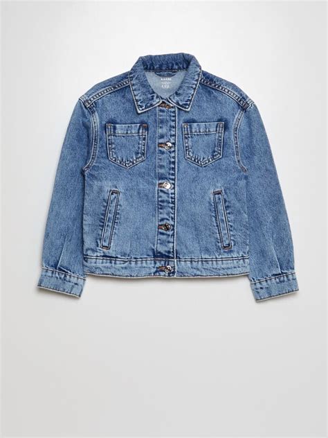 Veste En Jean Bleu Kiabi 18 00€