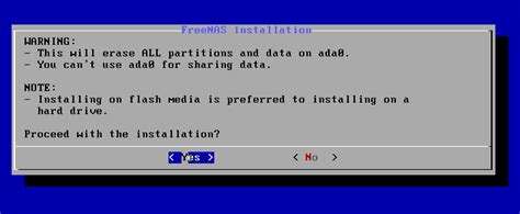 installation warning free electron