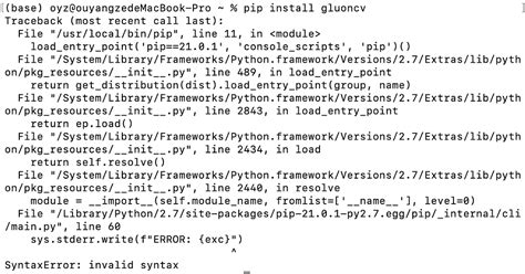 problem with pip install users discussions on