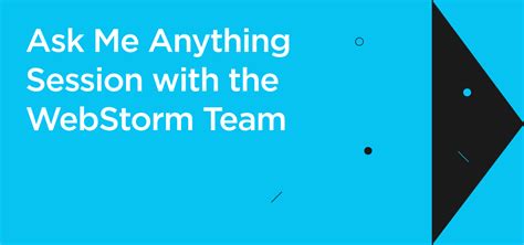 ama the webstorm blog the jetbrains blog