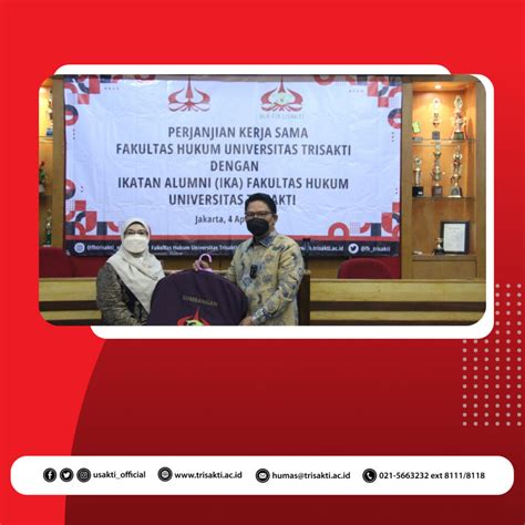Perjanjian Kerja Sama Fakultas Hukum Universitas Trisakti Dengan Ikatan
