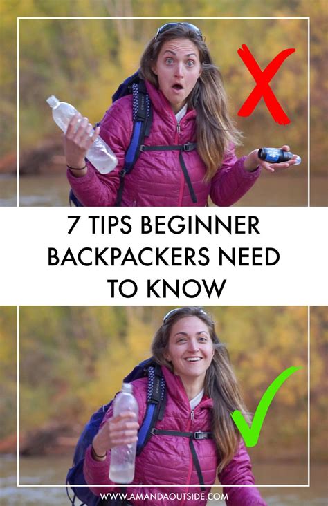8 Practical Backpacking Tips For Beginners Amanda Outside