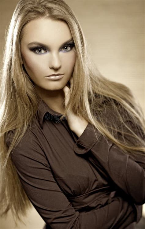 Blonde Babe Stock Image Image Of Girl Female Portrait 7406015