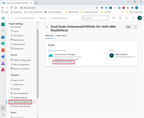 setting key vault access policy from azure pipelines