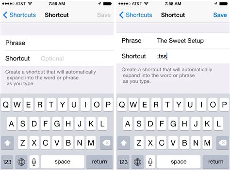 ios keyboard symbols