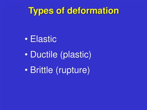 Ppt 11 Deformation Of Rocks Powerpoint Presentation Free Download