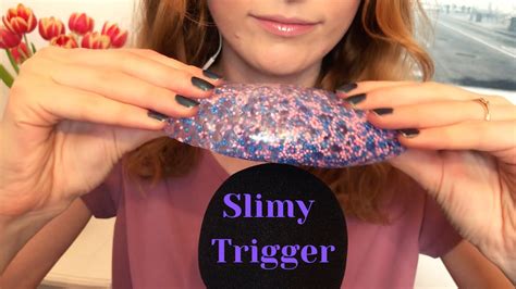 Asmr [german] Satisfying Slime Stress Ball Sounds Sticky And Crunchy