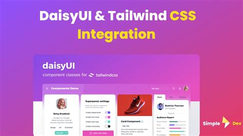 integrating daisyui and tailwind css for stunning interfaces