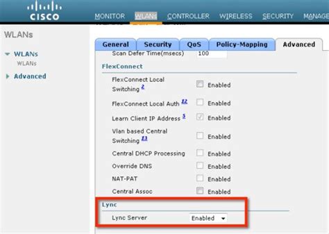 cisco content hub microsoft lync client server in a cisco wireless lan