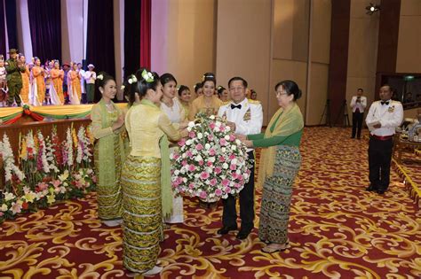 ၇၈ နှစ်မြောက် တပ်မတော်နေ့အထိမ်းအမှတ် ဂုဏ်ပြုညစာစားပွဲ အခမ်းအနားကျင်းပ