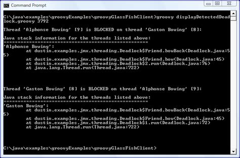 detecting java threads in deadlock with groovy and jmx infoworld