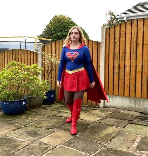 Supergirl Cosplay Bundle Pdf Sewing Pattern Superhero Costume Pattern