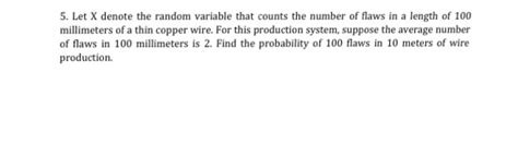 solved let x denote the random variable that counts the n