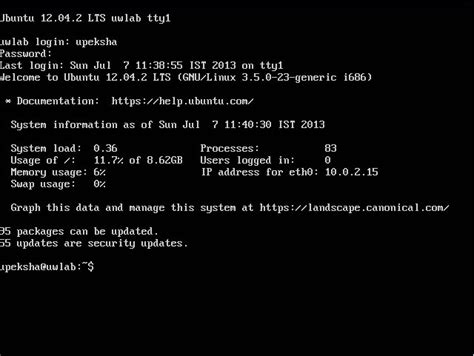 setting up a local ubuntu server freelance projects
