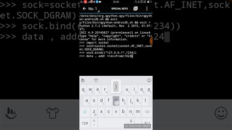 python network programming 3 creating udp client and server using