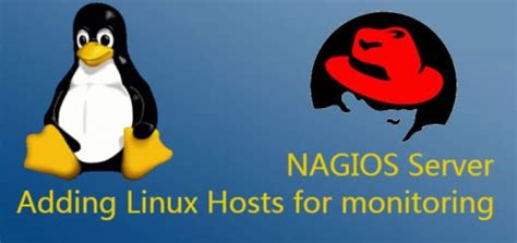 how to add linux host to nagios monitoring server using