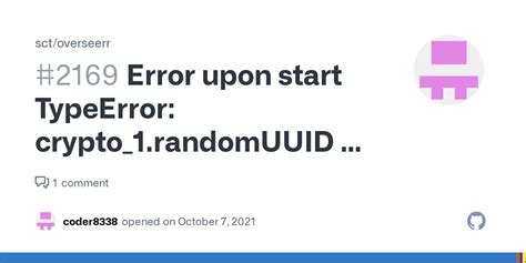 error upon start typeerror crypto 1 randomuuid is not a function
