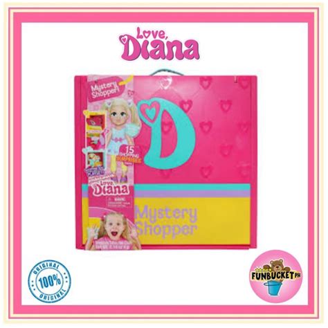 Original Love Diana Mystery Shopper Playset With 13 Inch Doll Plus 12