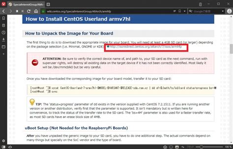 raspberry pi 4 へosをインストールしてみたよ！ ～centos編～ clara online s blog
