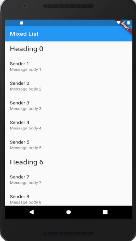 how to create lists in your app with flutter