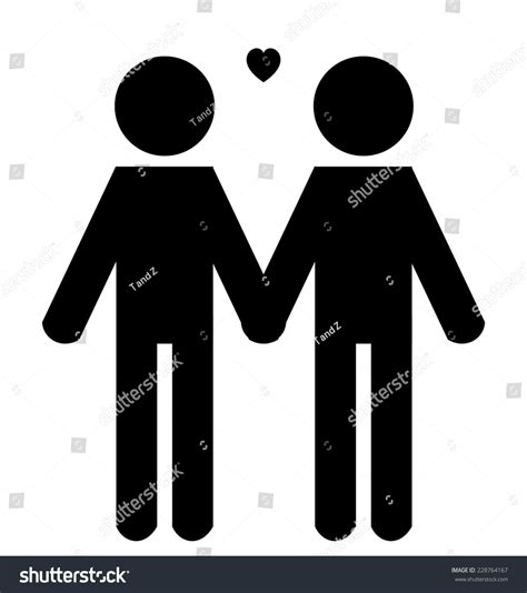 Stick Man Figure Holding Hands Vector De Stock Libre De Regalías