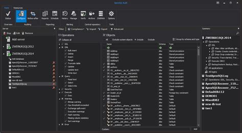 what s new in apexsql audit 2018