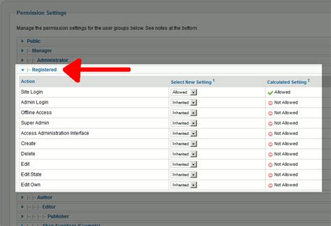 joomla 2 5 acl core permissions inmotion hosting support center
