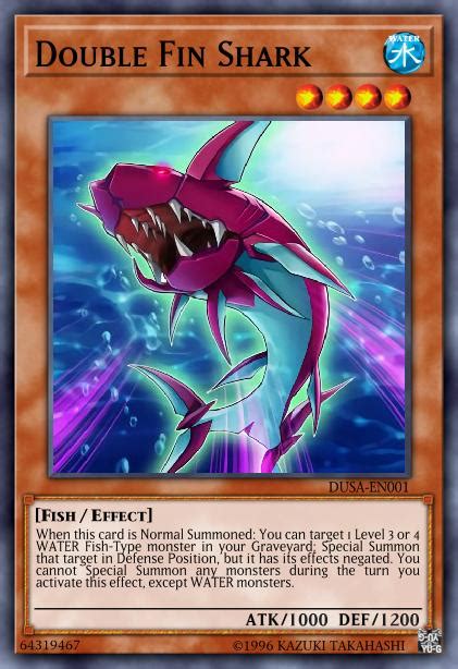 Double Fin Shark Decks And Tips Yugioh Duel Links Gamea