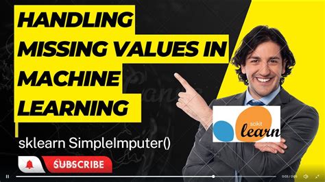 handling missing values in machine learning youtube