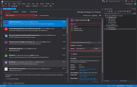 การใช้งาน entity framework กับ mysql by pichid detson medium
