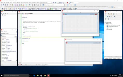 using the floating form designer in delphi delphiaball