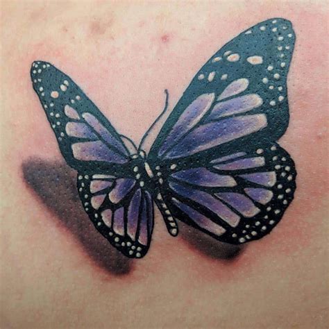Top 61 Best Purple Butterfly Tattoo Ideas [2021 Inspiration Guide]