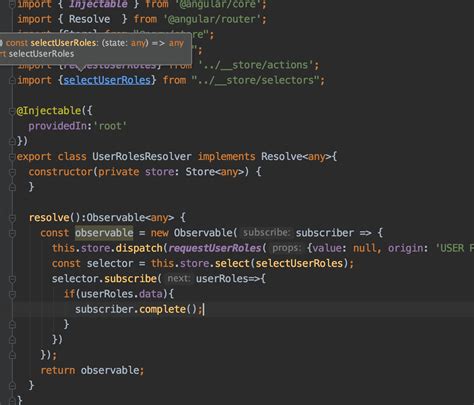 typescript multiple angular 9 route resolvers creates error error