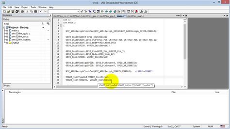 10 tutorial arm cortex m4 comunicatii simple prin usart