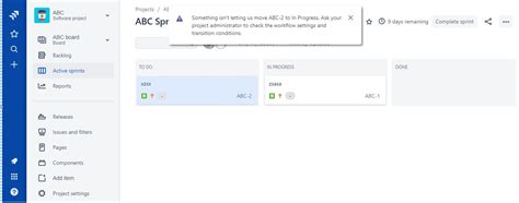 jira workflow i can t move my issues to inprogress