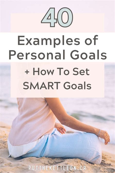 40 Examples Of Personal Goals To Set For A Happy Life Artofit
