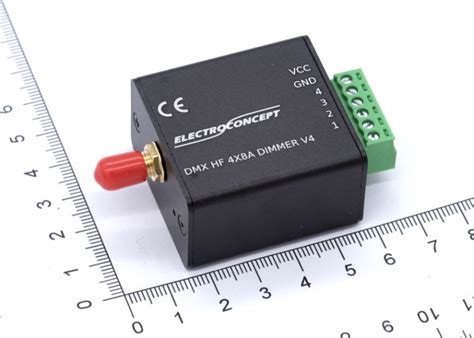 module récepteur dmx hf 2 4gh v2 pour ledstrip rgb w