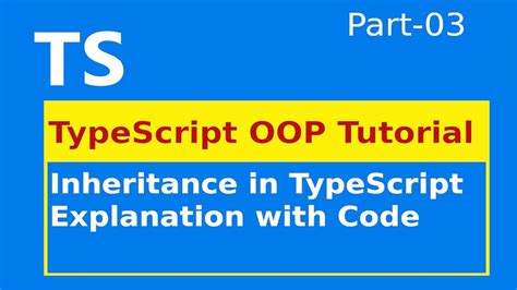 typescript object oriented programming inheritance in typescript