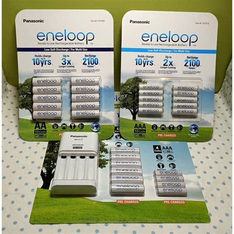 【現貨】panasonic Eneloop 電池 充電器套組 3號4號充電電池 電池 好市多 Costco 蝦皮購物