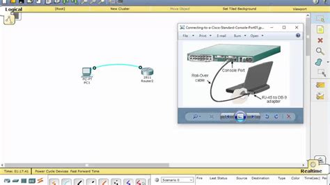 how to use the console port to connect to a cisco router or switch