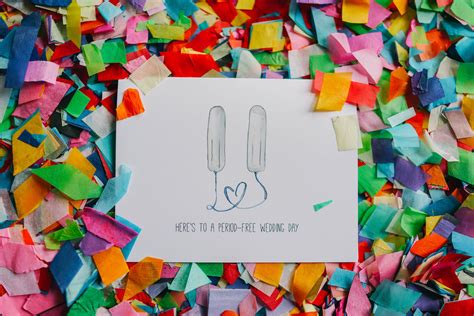 Lesbian Wedding Card Gay Wedding Card Tampon Greeting Card Queer