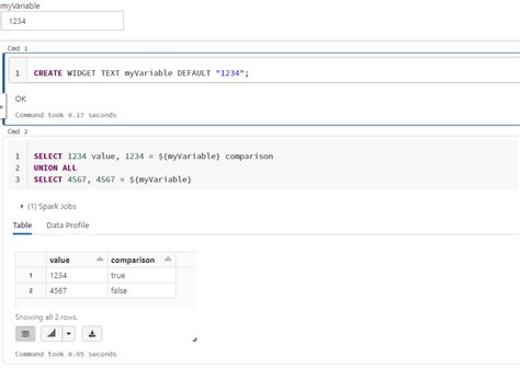apache spark how to use variables in sql queries stack overflow