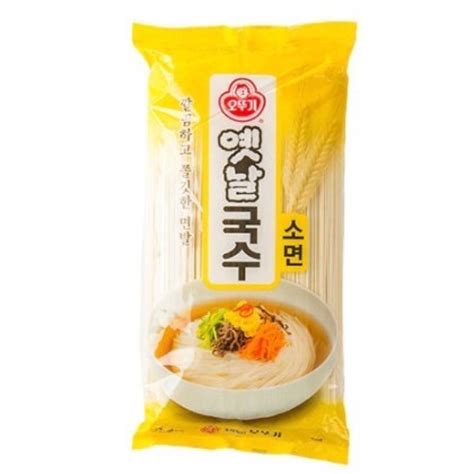 Ottogi Kalguksu Somyun Wheat Noodles Thin Wide 500g 900g Shopee