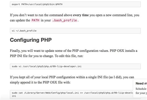bash upgrading php on macos sierra stack overflow